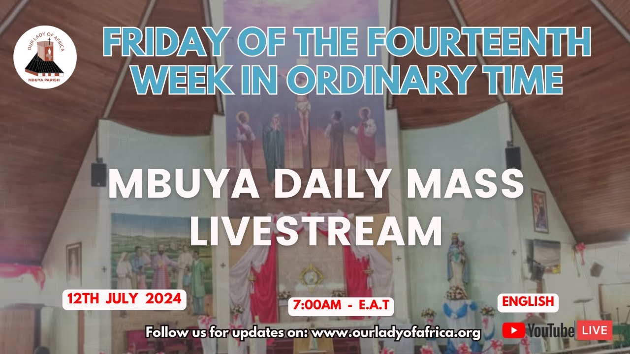 Catholic Mass Today |Daily TV Mass, Friday 12th July, 2024 - YouTube