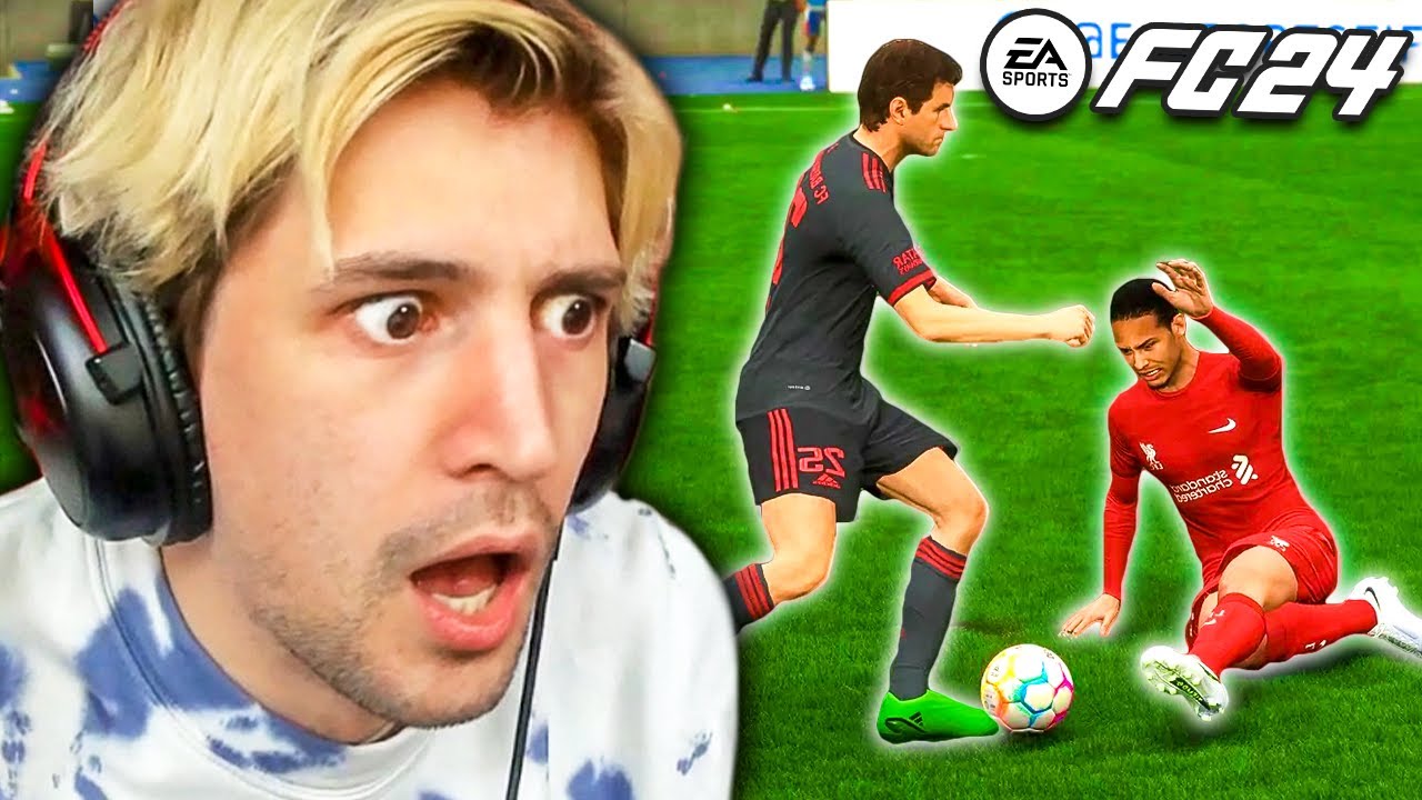 xQc Plays EA Sports FC 24 with Omie! - YouTube