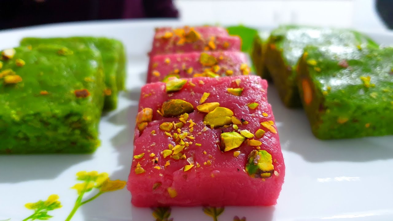 Quick Rose Barfi Recipe | Rose बर्फी - YouTube
