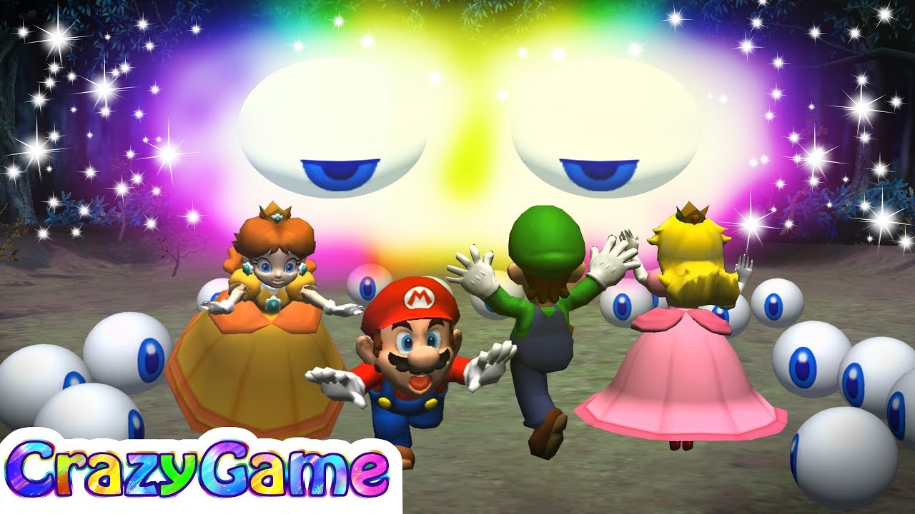 Mario Party 8 Speedy Graffiti +More Mario Party MiniGames Gameplay ...