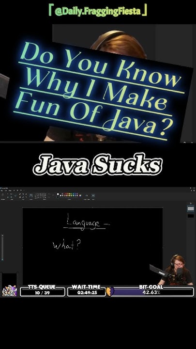 Do You Know Why I Make Fun Of Java Piratesoftware Coder Javaprogramming Java