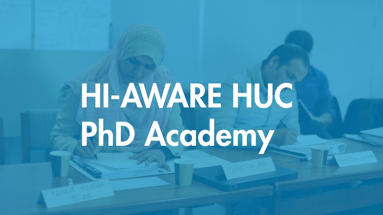 HI-AWARE HUC PhD Academy - YouTube