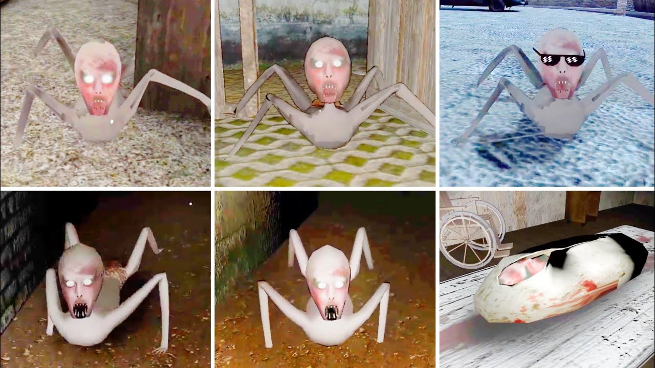 Slendrina's Child In All DVloper Games Full Gameplay | Granny All ...