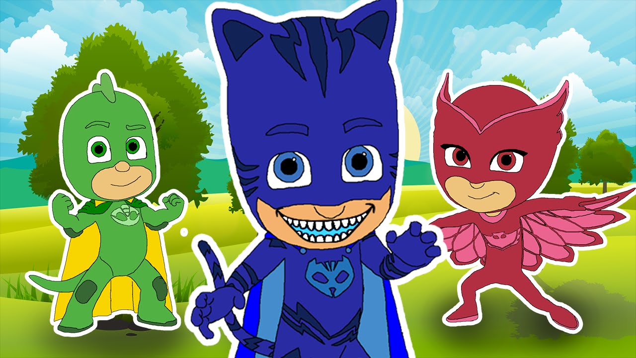 Pj Masks Did You Ever See My Friends - Pj Masks Finger Family gekko ...