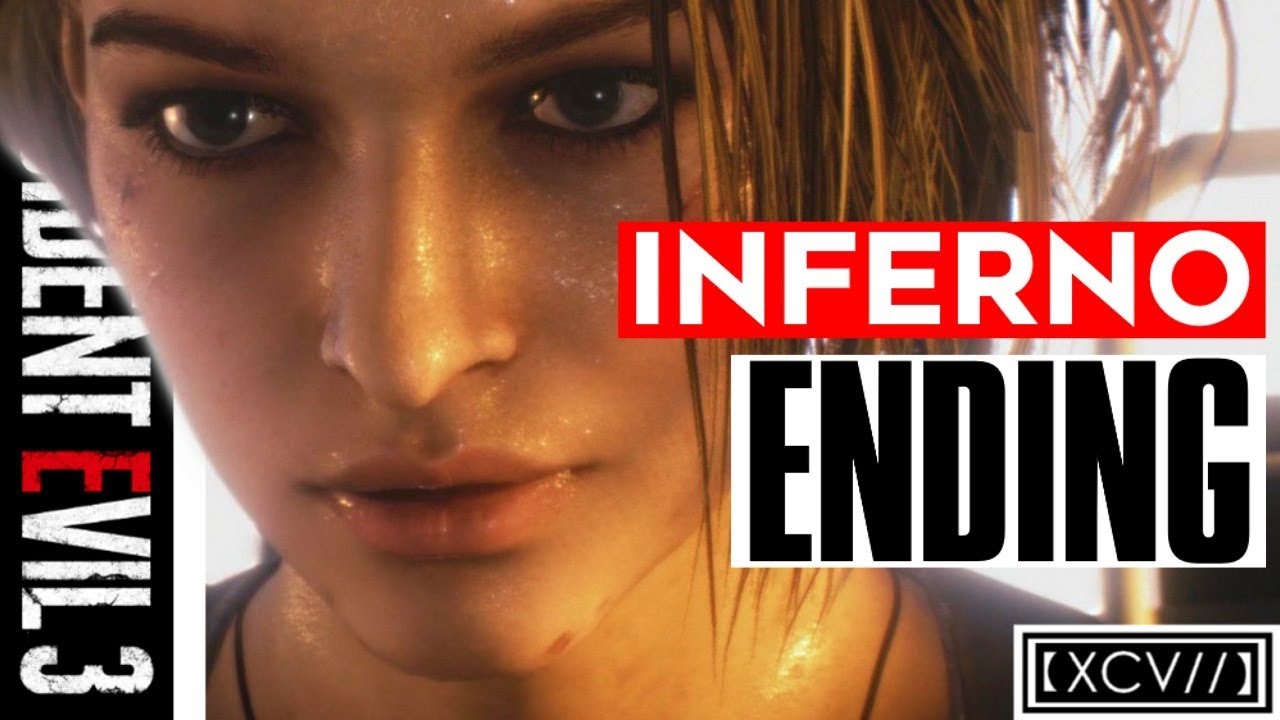 RESIDENT EVIL 3 Remake INFERNO ENDING + All Endings, Post-Credits Scene ...