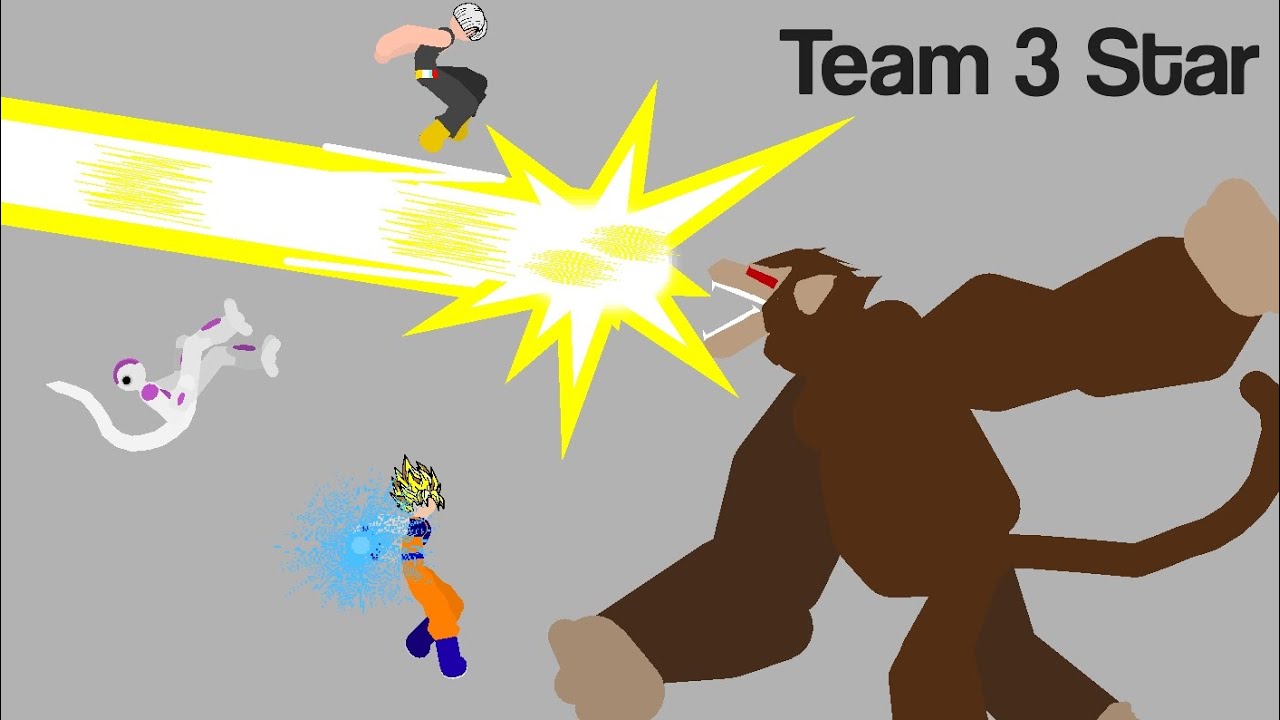 Team 3 Star VS Ozaruu - YouTube