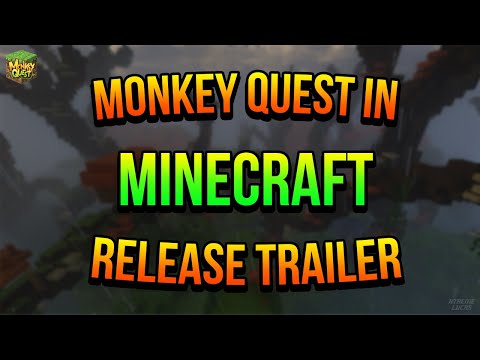 Monkey Quest in Minecraft Release Trailer (Official)