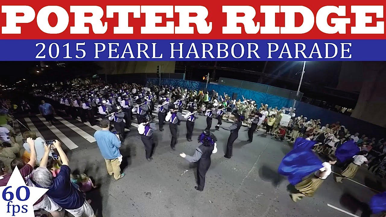 Porter Ridge HS Band of Pirates | 2015 Pearl Harbor Memorial Parade ...
