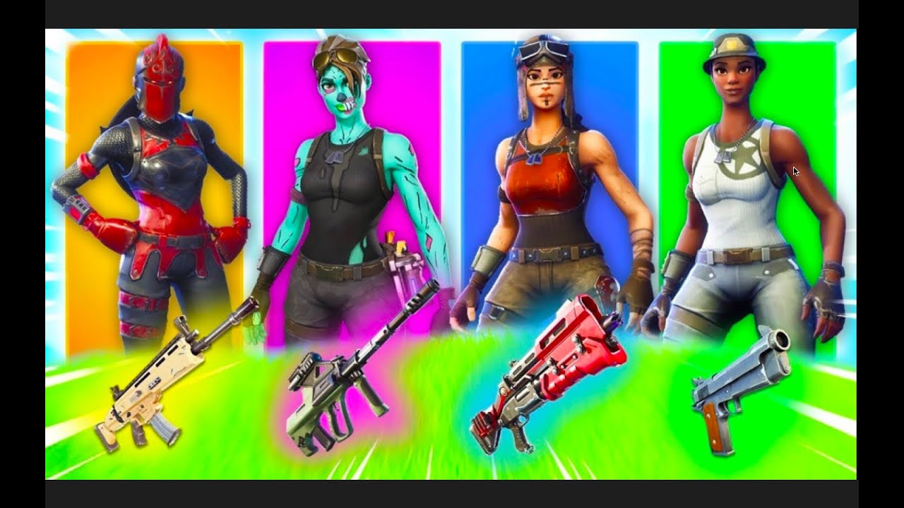 We Tried McCreamy's ULTIMATE *RANDOM* Fortnite Skin Challenge! - YouTube