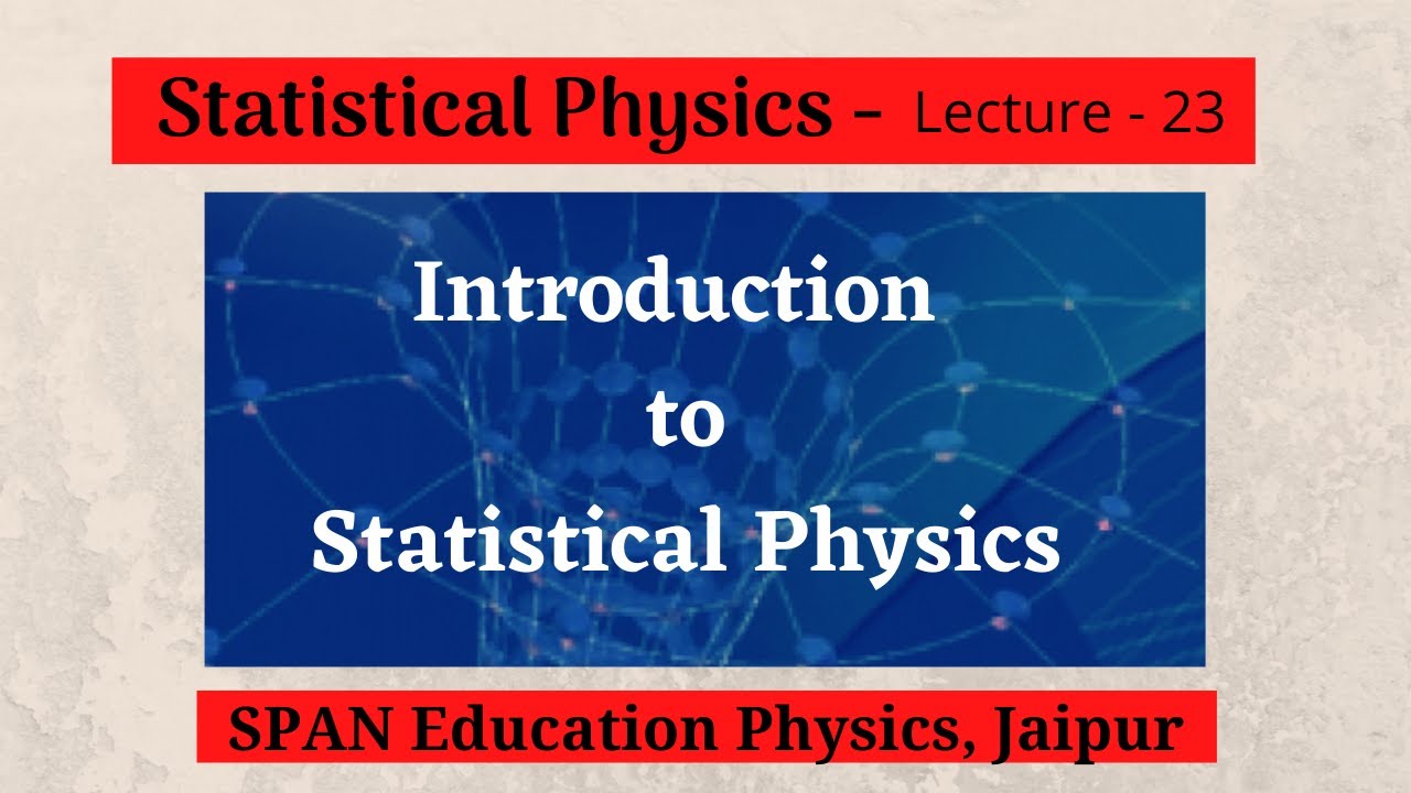 Introduction to Statistical Physics ll Thermo & Stats for IIT-JAM & NET ...