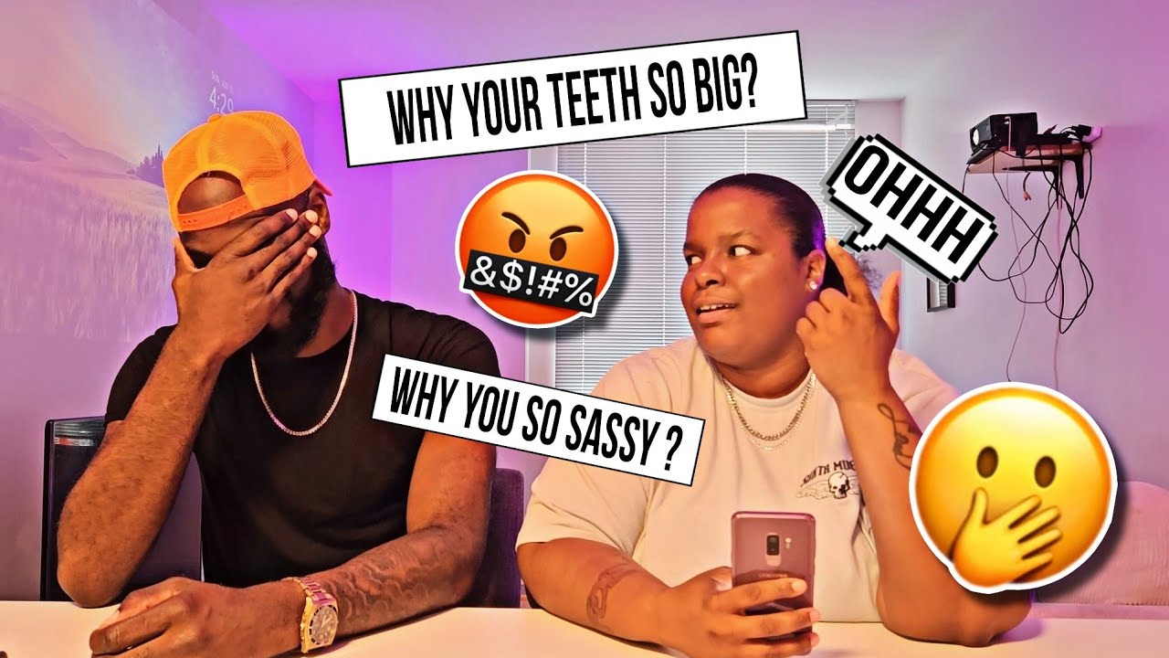 MAKING UP FAKE DISRESPECTFUL QUESTIONS TO ASK MY FRIEND PRANKS! *BAD ...