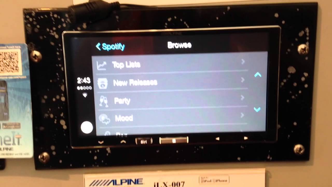 Alpine ilx-007 - YouTube