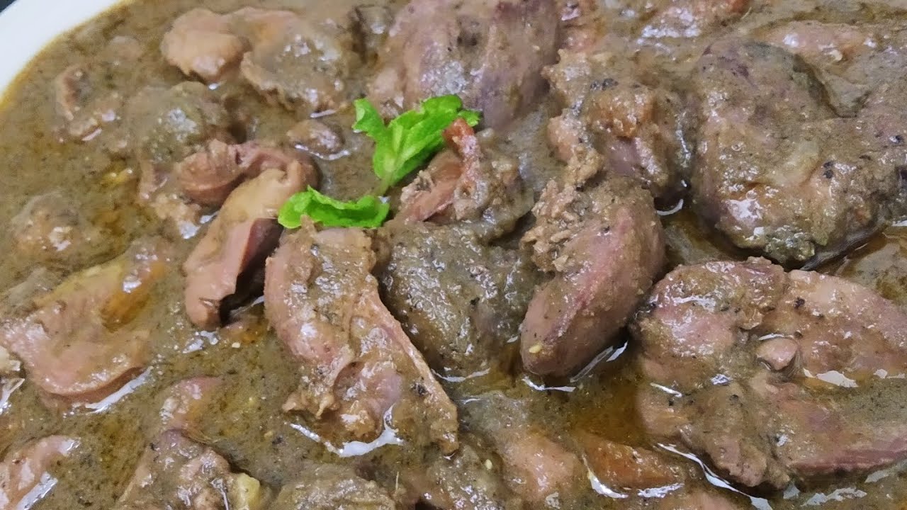 chicken gizzard tasty and spicy recipe - YouTube
