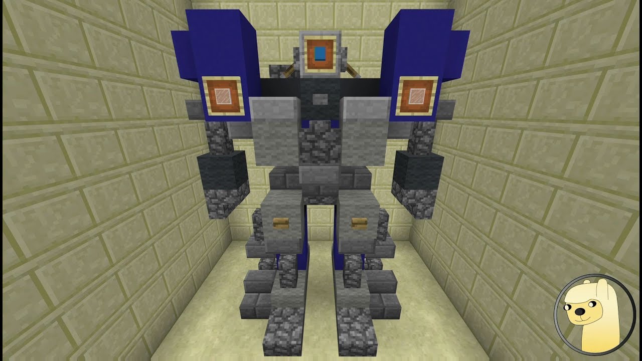 Minecraft - How To Build Transformers 3 Que Robot Mode! - YouTube