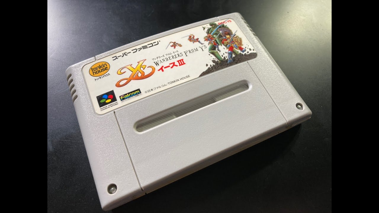SFC版 イースⅢ（ys-Ⅲ）WANDERERS FROM Ys 店長がクリアを目指す！ part,1 - YouTube