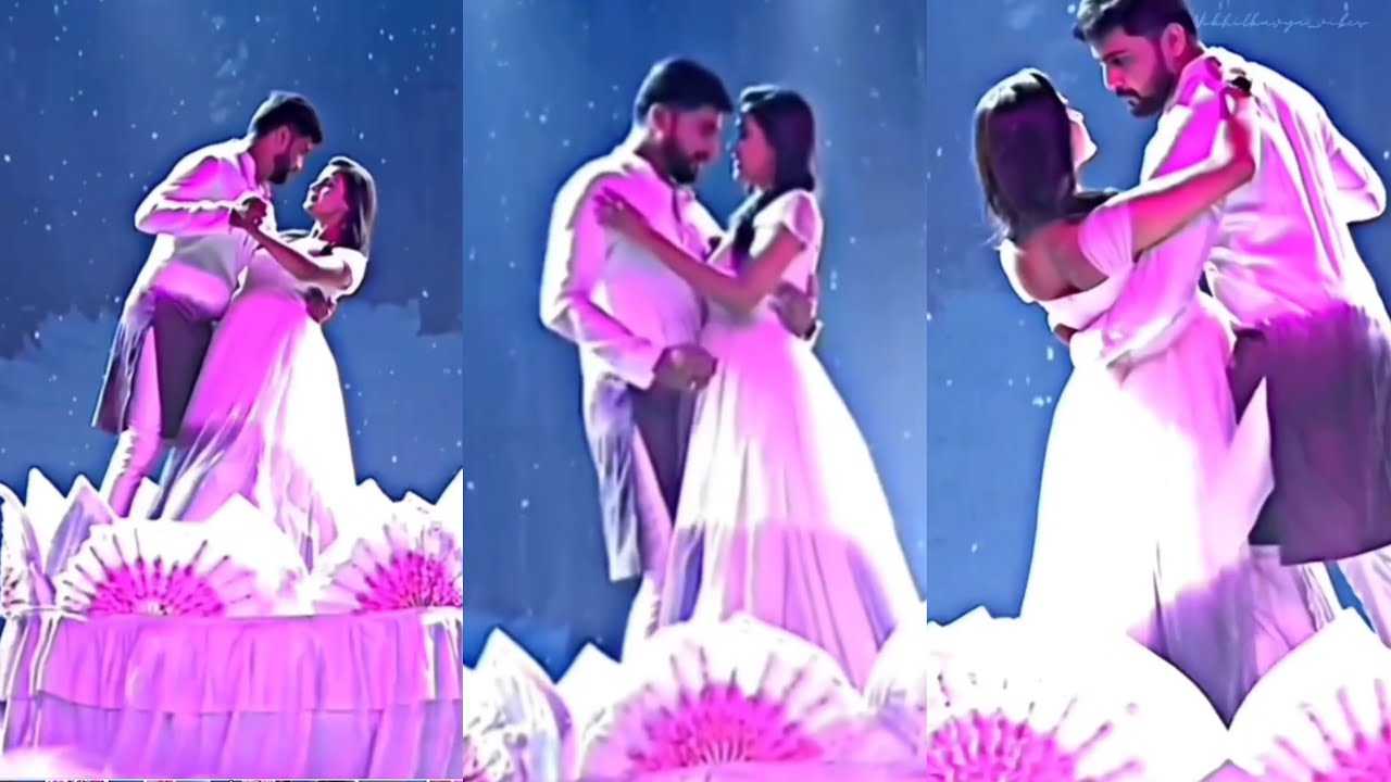 Nikhil💞 kavya Latest Dance video neethone Dance show | starmaa | Nikhil ...