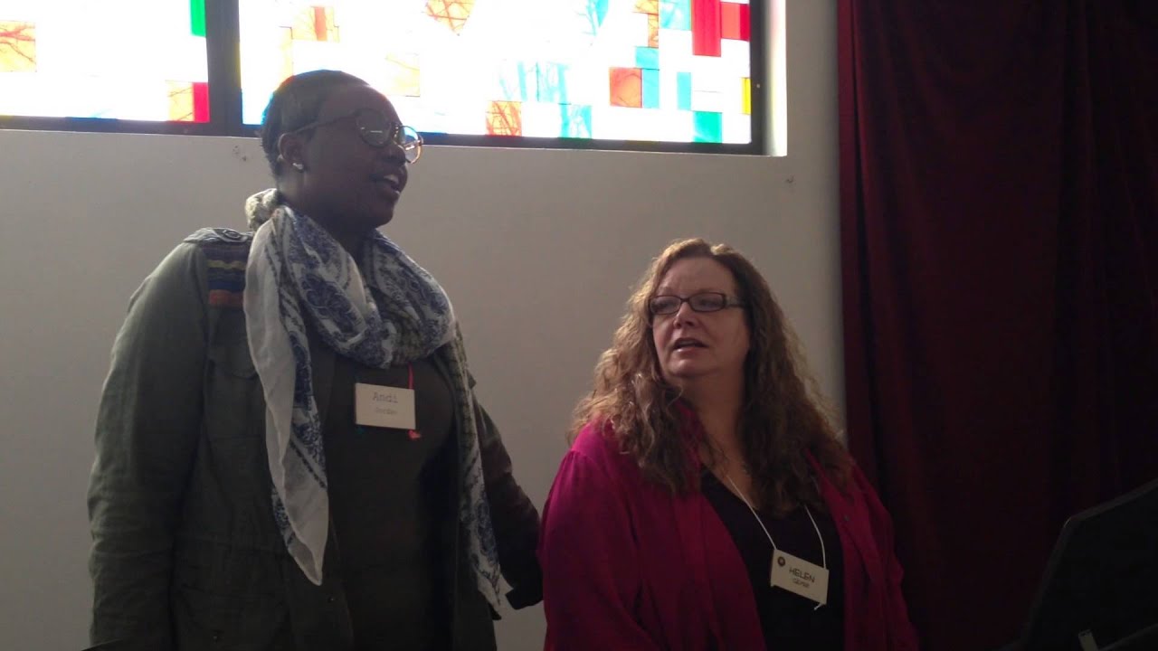 "Kinder" by Copper Wimmin, Performance by Andi and Helen at Tree of ...