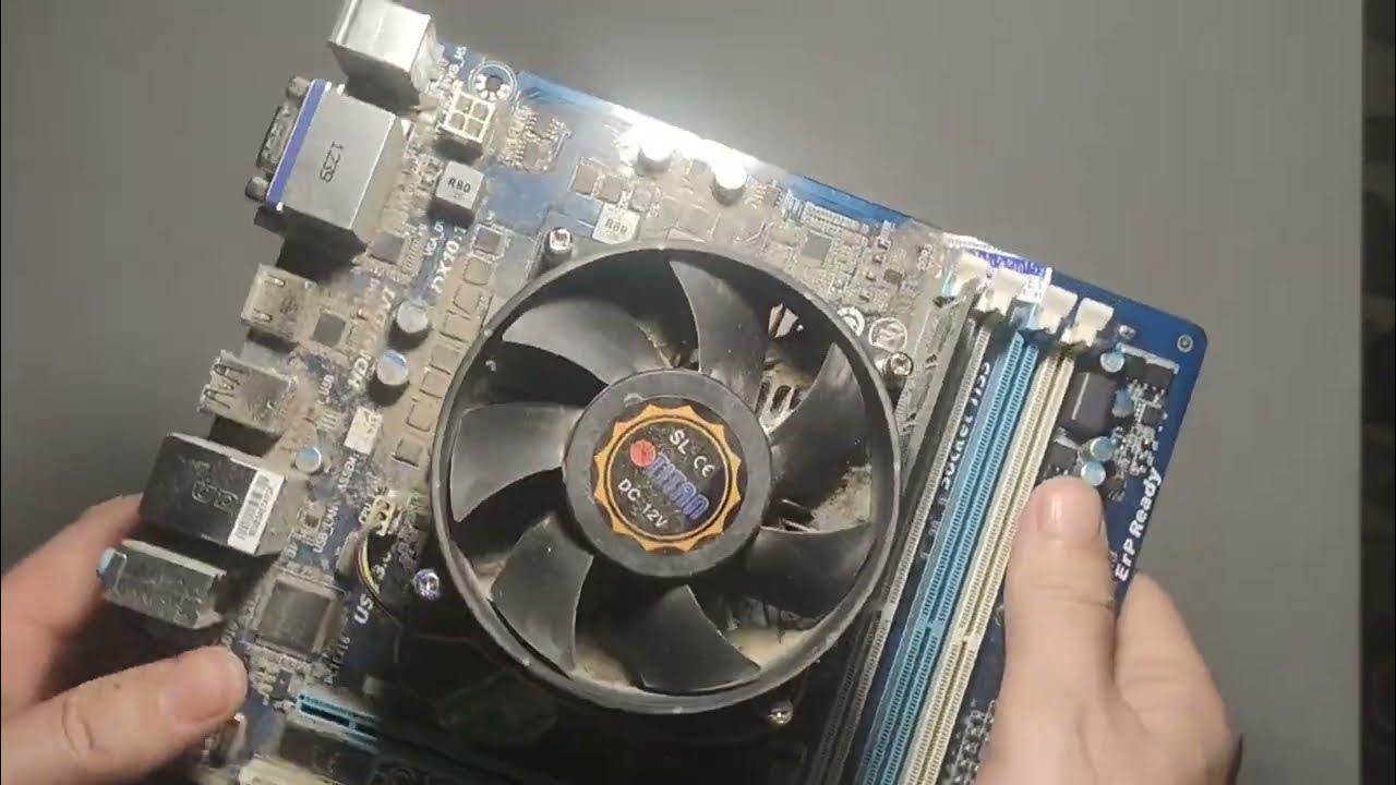 Обслуживание старого компьютера. Intel Pentium g 630. - YouTube