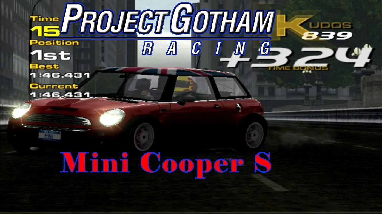 Project Gotham Racing 1 (PGR1): Mini Cooper S Car (Gameplay) - YouTube