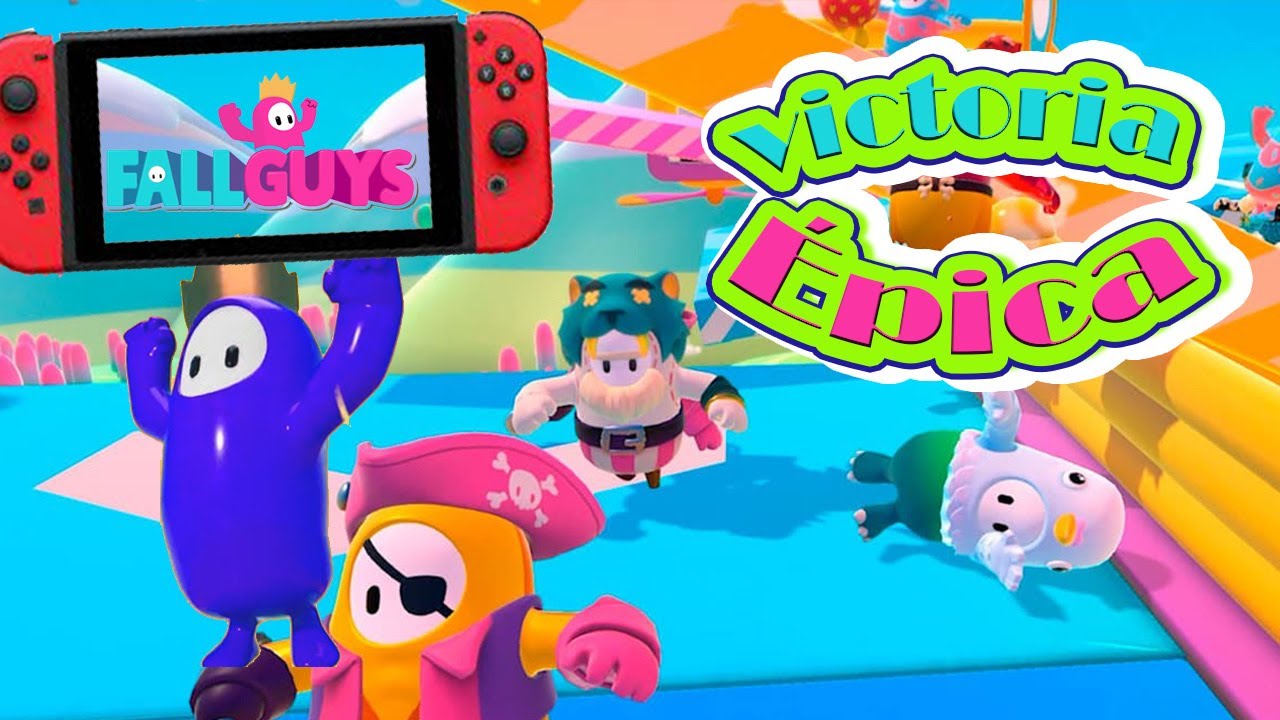 Fall Guys victoria epica en fall guns en nintendo switch (yuan diego ...