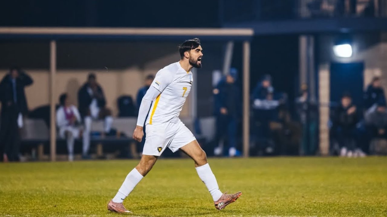 WVU's Marcus Caldeira caps off hat trick with golden goal vs. St. John ...