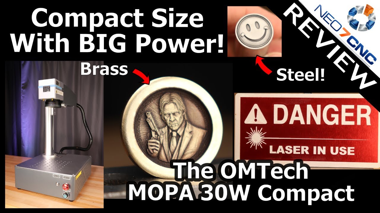 Don't Let The Compact Size Fool You - The OMTech MOPA 30W Compact Fiber ...