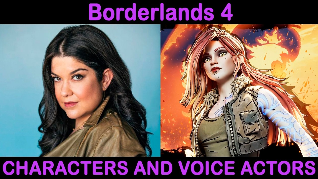 Borderlands 4 | Characters and Voice Actors | Cast - YouTube