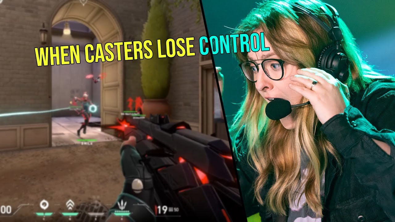 Top Valorant moments when casters lost control - YouTube
