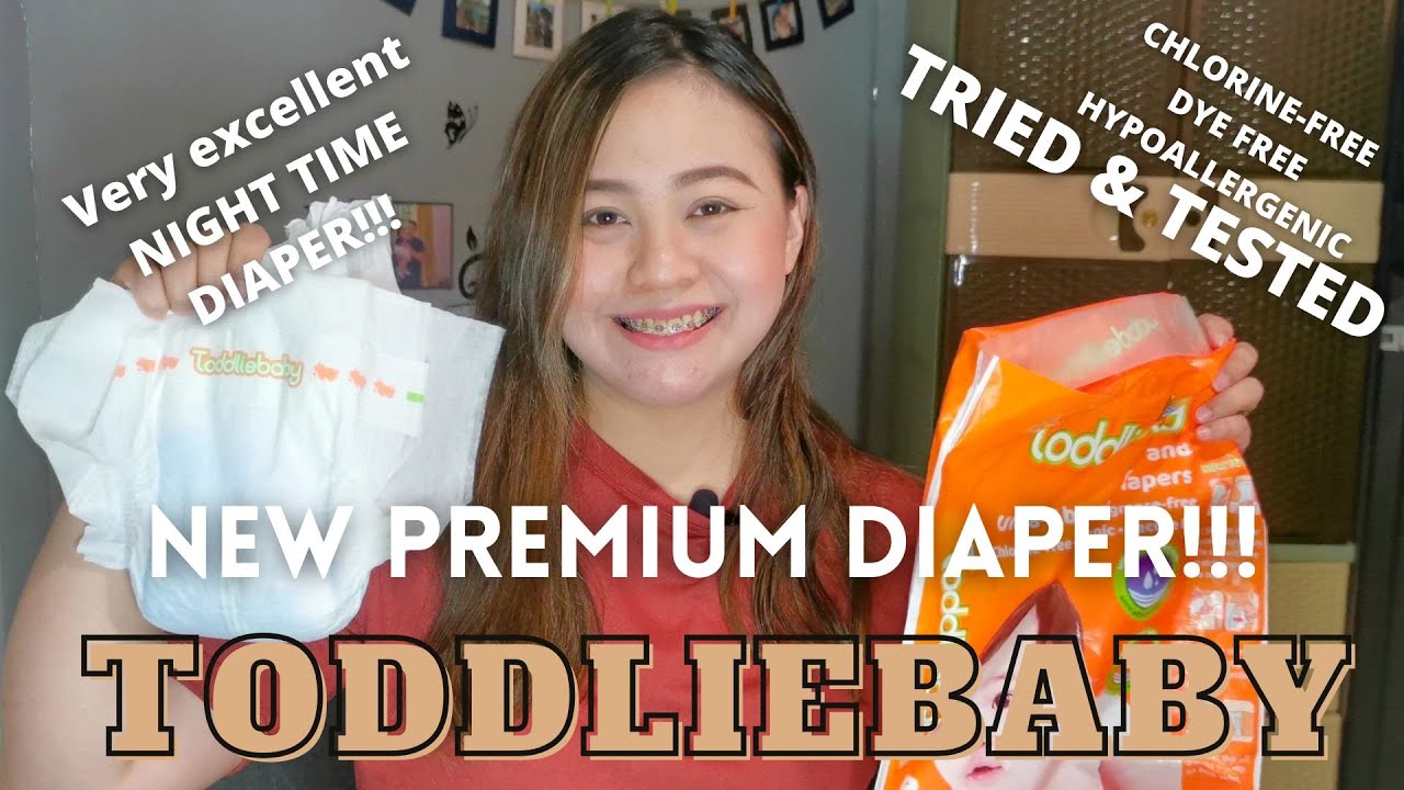 TODDLIEBABY DIAPER REVIEW | NEW Premium Diaper | ECO-FRIENDLY ...