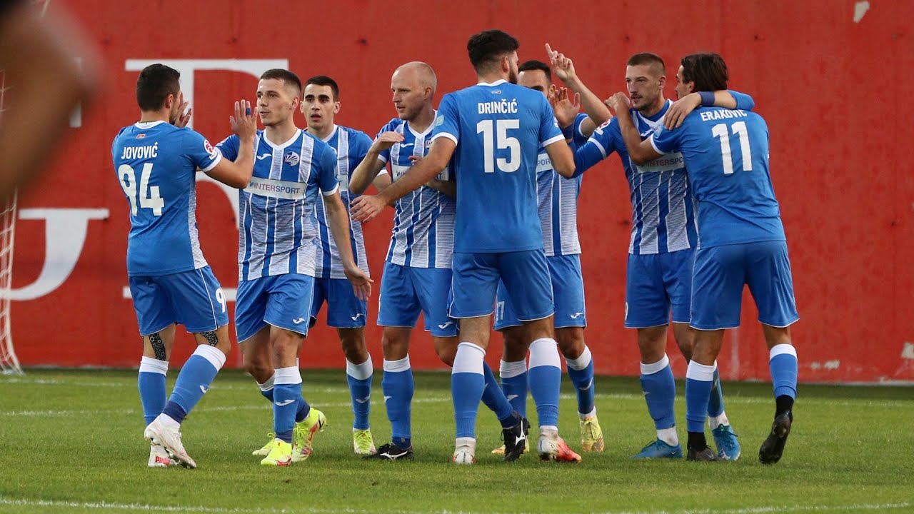 FK Podgorica - FK Sutjeska 1:2 (1:2) (Telekom 1. CFL R10/36) - YouTube