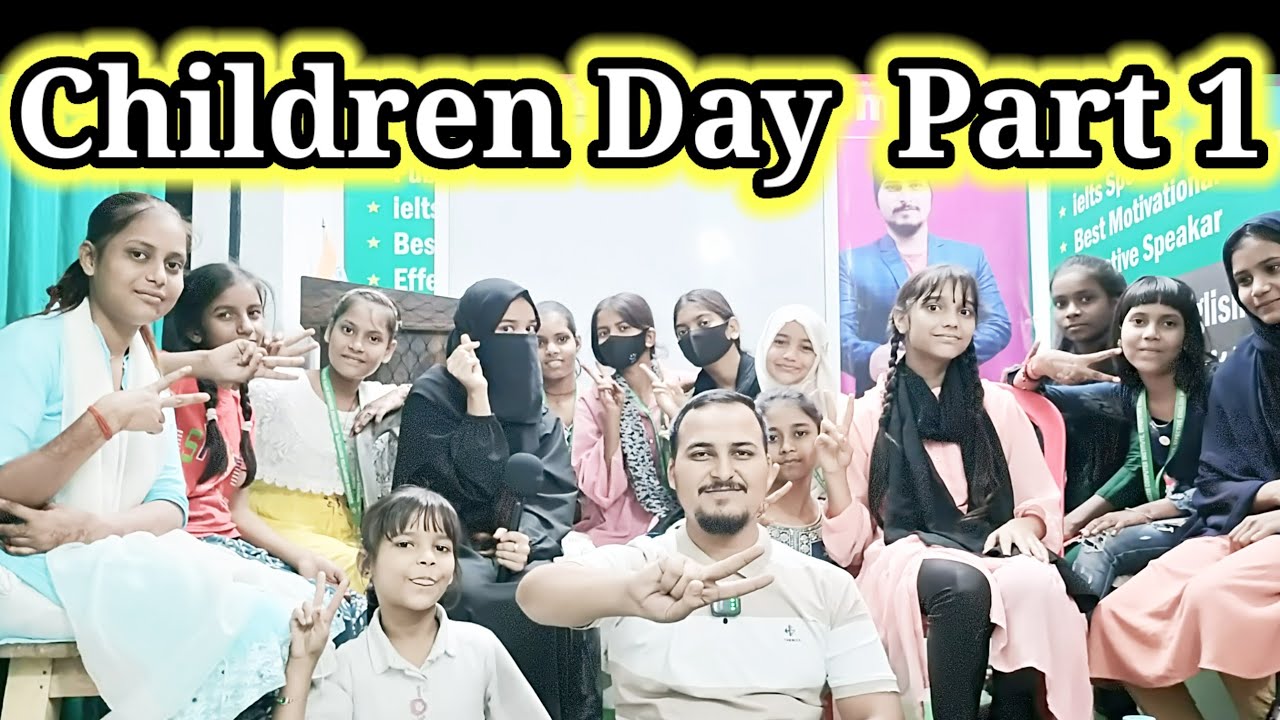 Children Day Speech | Children Day Celebration| Baal Divas #Value of ...