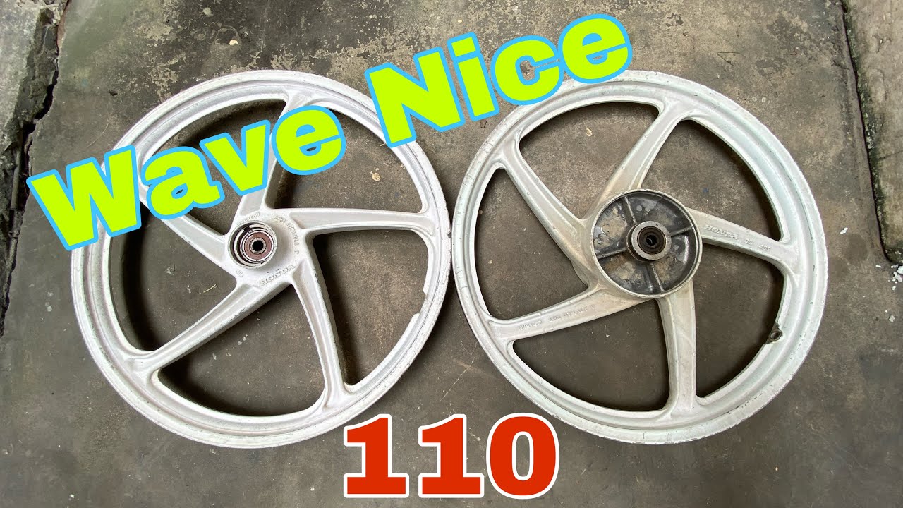 Bộ mâm wave nice 110 cho ae về sơn lại#phutungwavethai110#wavenice ...