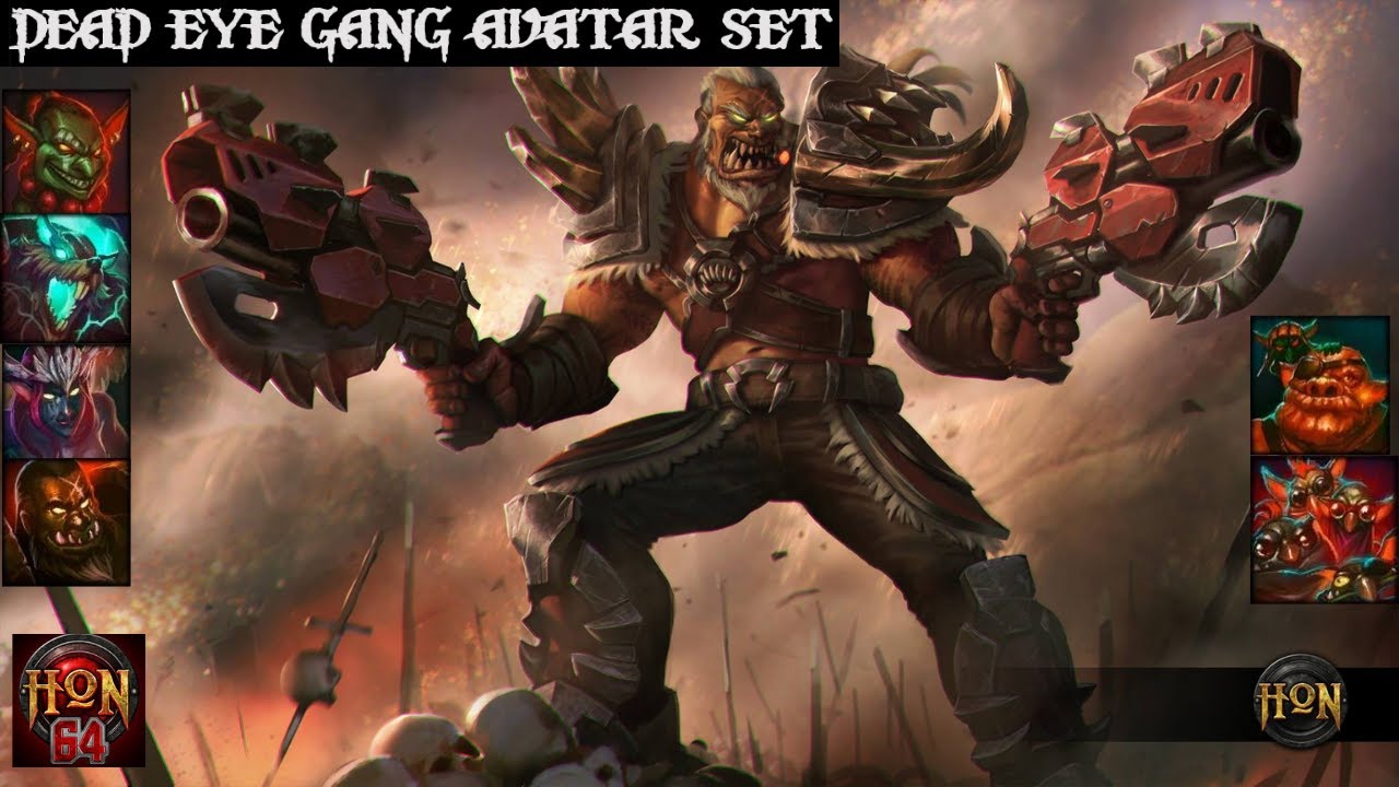 HoN | Dead Eye Gang Avatars Set | - YouTube