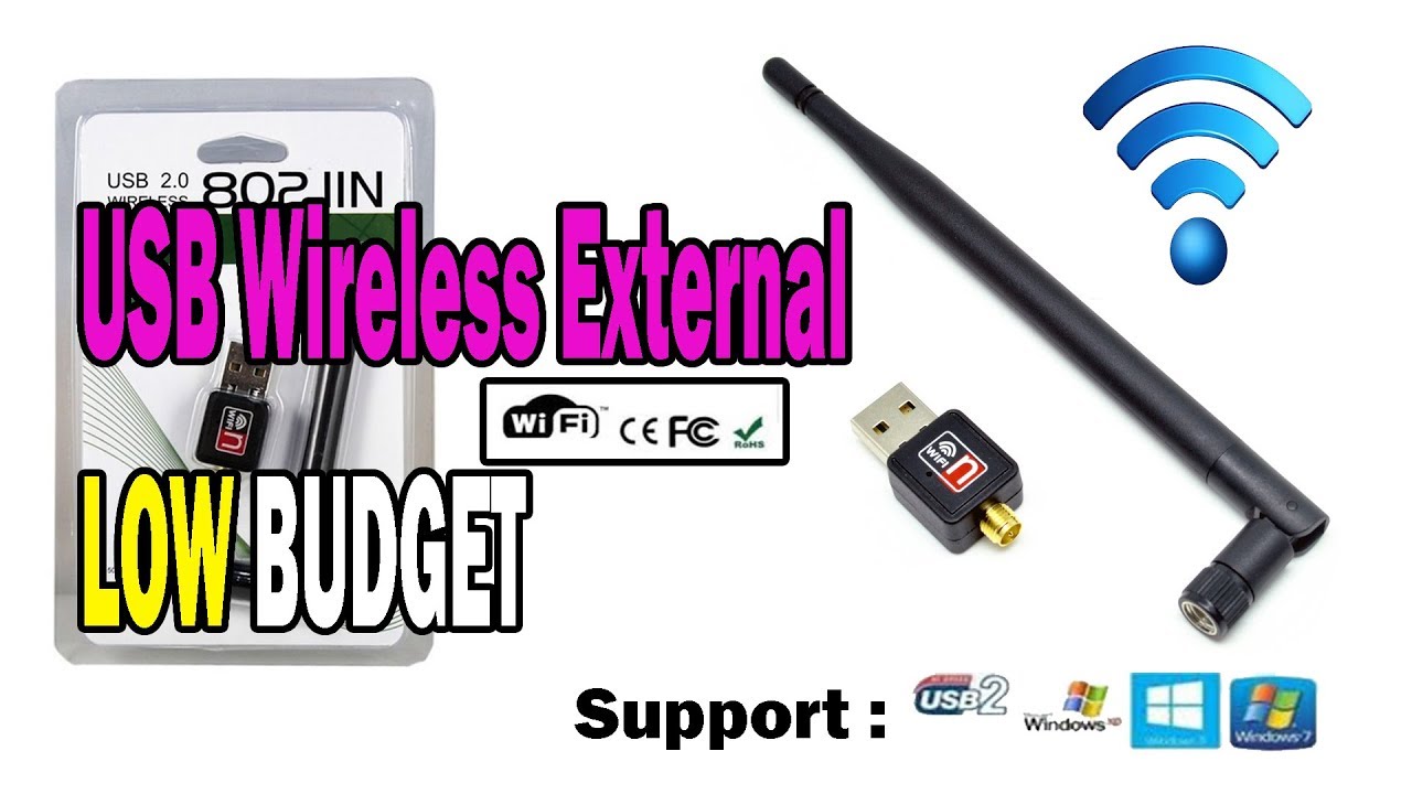 UNBOXING USB WIFI EXTERNAL For PC/Laptop 50ribuaaan - YouTube