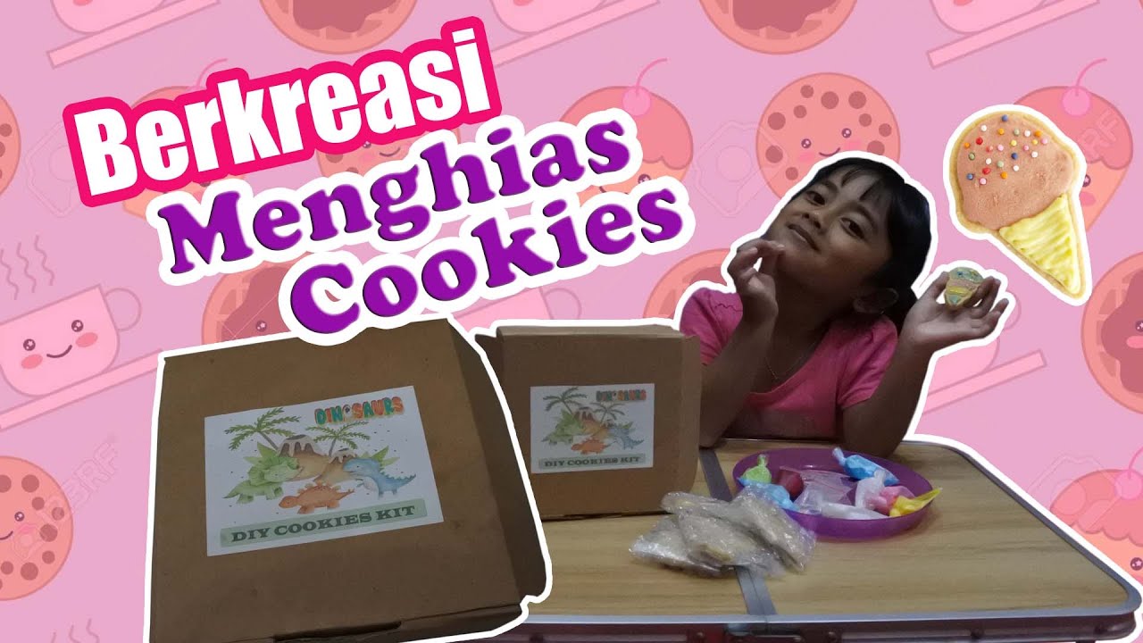Review Makanan DIY Cookies - Unicorn - Ice Cream - Dinosaurs ...
