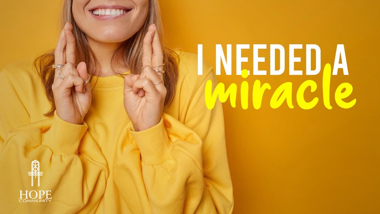 I Needed a Miracle | Moment of Hope | Pastor Brian Lother - YouTube