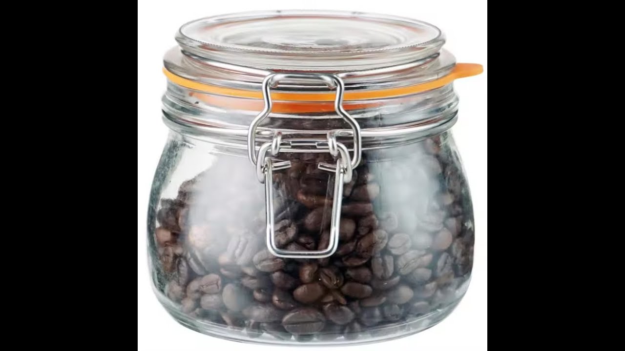Factory Price Glass Jars with Airtight Locking Clamp Lids | Harfaah ...