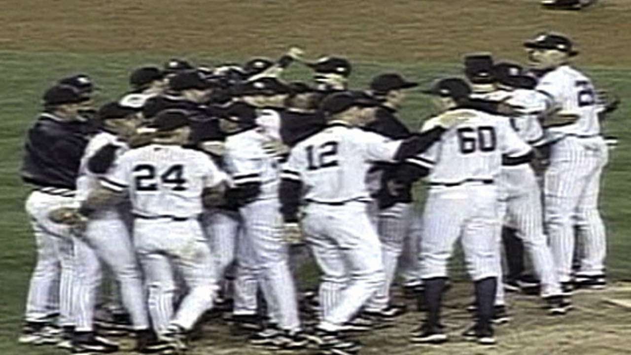 2001 ALCS Gm5: Yankees advance to World Series - YouTube