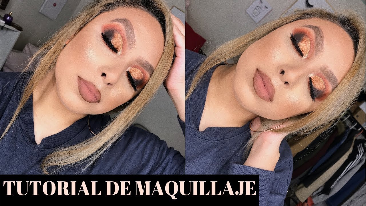 TUTORIAL DE MAQUILLAJE EN ESPANOL - YouTube