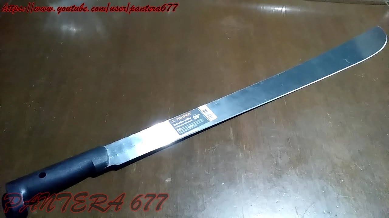 Review de Machete Truper de 26 pulgadas - YouTube