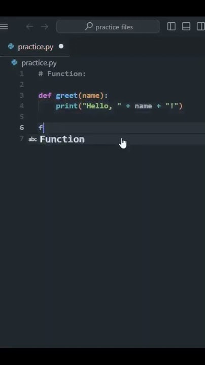 Function | #python #pythonprogramming#coding#learnpython #pythonforbeginners - YouTube