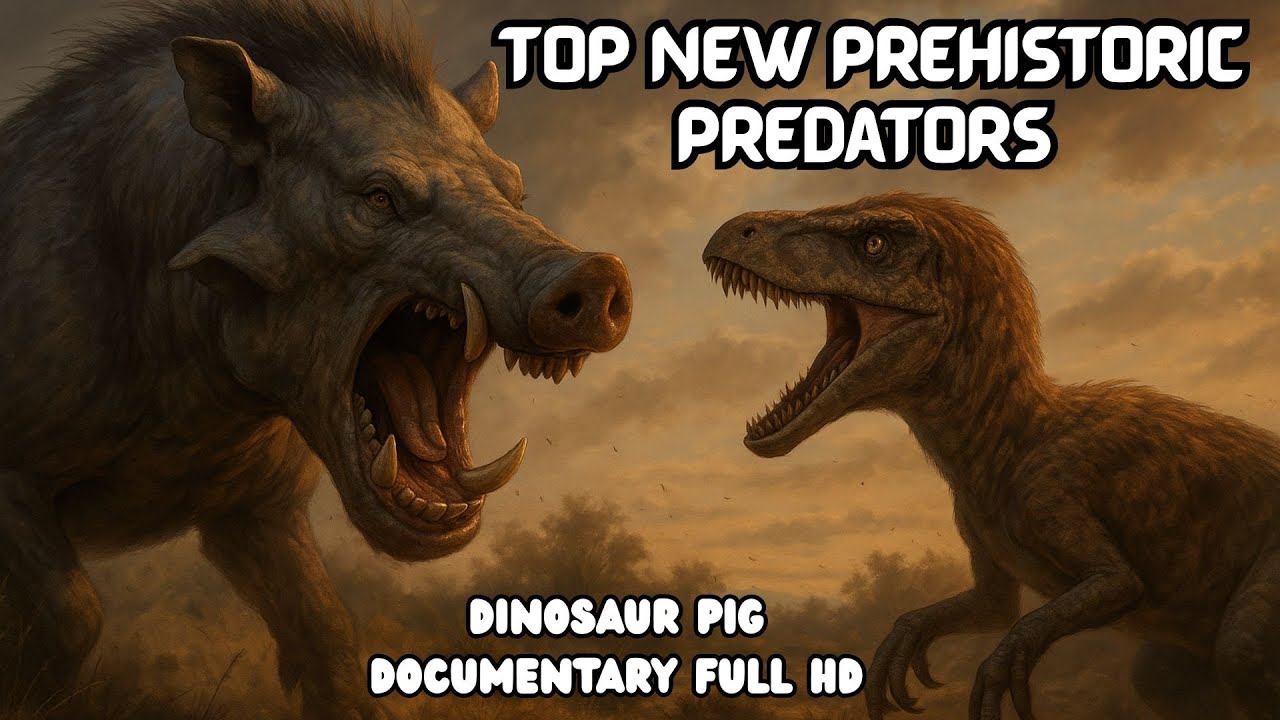 Top New Prehistoric Predators | Dinosaur Pig Documentary Full HD - YouTube