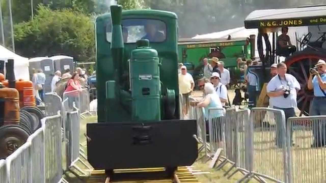Marshall Fowler single cylinder locomotive at Welland Steam Rally 27/07 ...