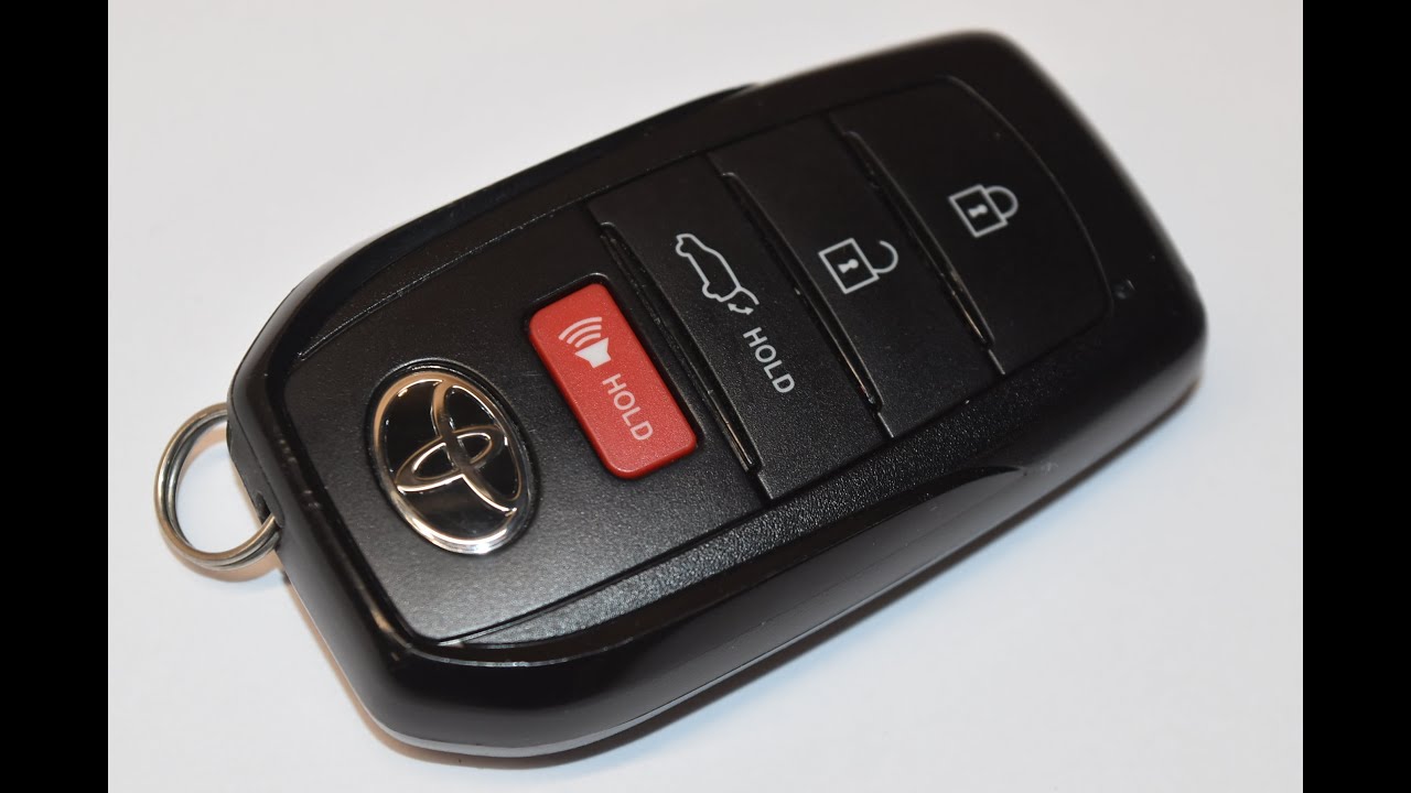 Toyota Sequoia Key Fob Battery Replacement - EASY DIY - YouTube