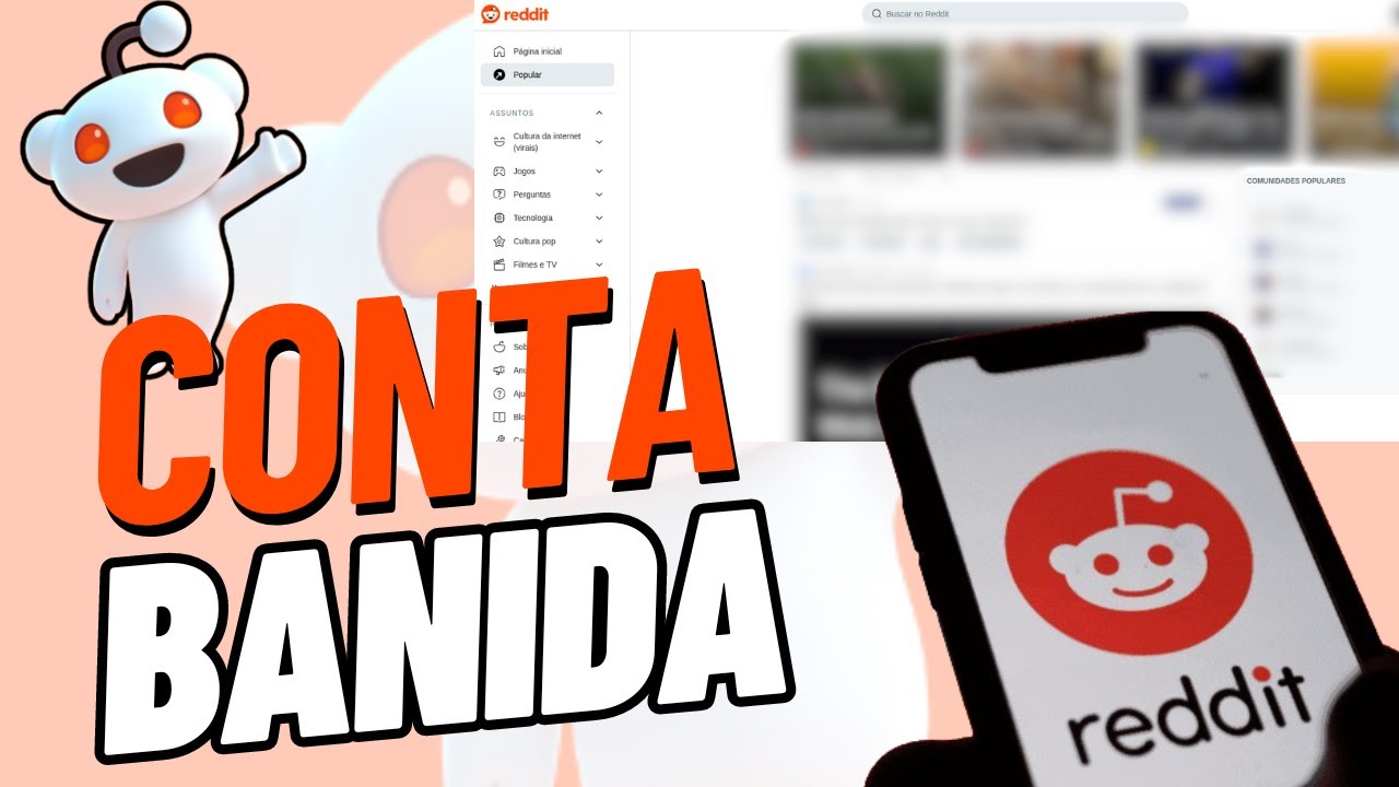 Conta Banida No Reddit - YouTube