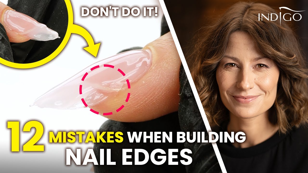 12 MISTAKES IN GEL EXTENSIONS! How to adress cracked nails? What not to ...