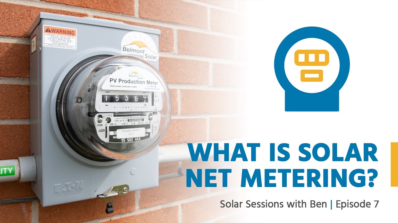 What Is Solar Net Metering? Best Explanation In Under 2 Minutes! - YouTube