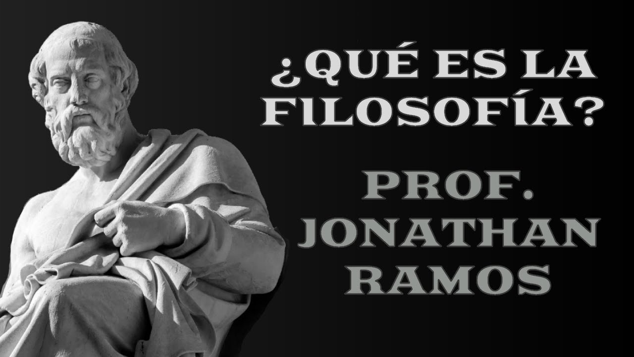 FRAGMENTO entrevista con el Prof. Jonathan Ramos. ¿Qué es la filosofía ...