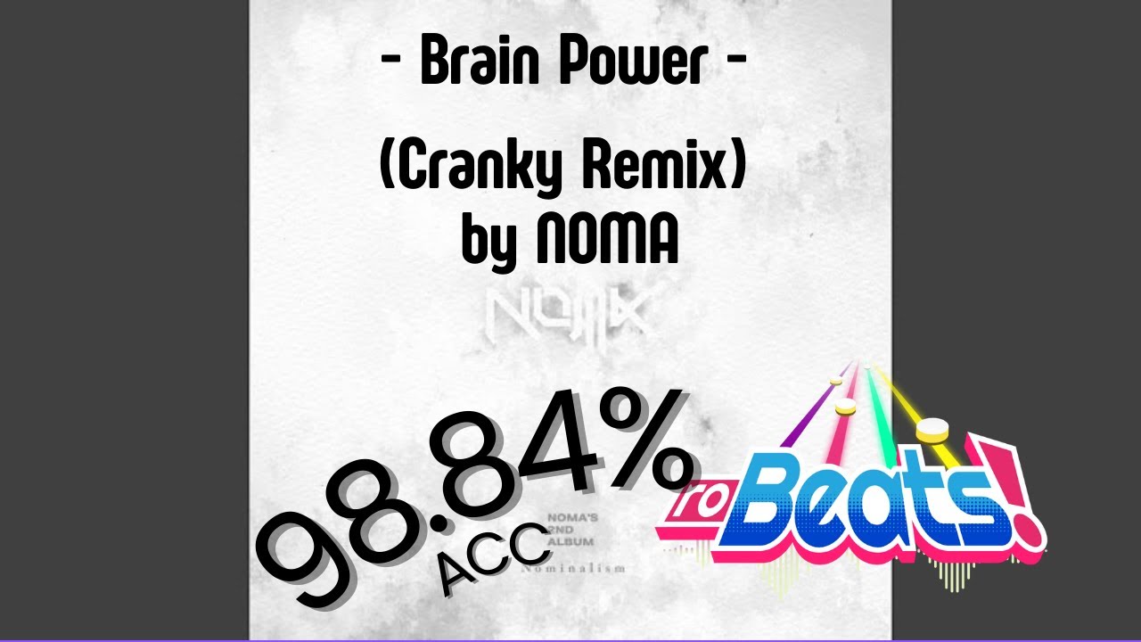 Brain Power (Cranky Remix) - NOMA - (Hard), Lv29 - FC S - [98.84% ...
