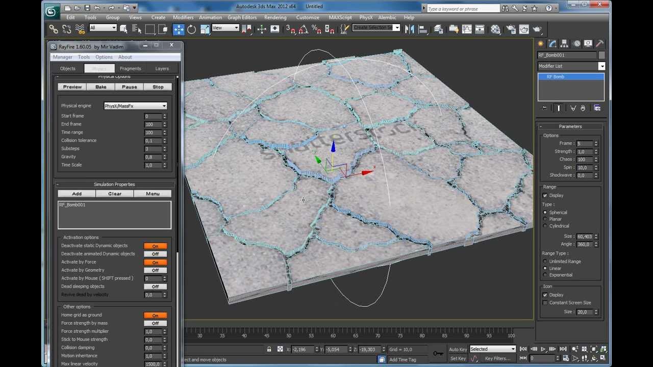RayFire Tutorial - How to create Trace Map - YouTube